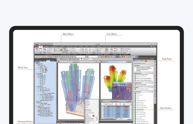 MIDAS GEN | Features