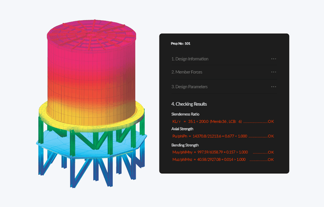 MIDAS GEN | Features